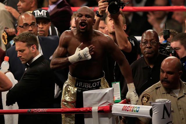 Floyd Mayweather: las mejores imágenes de su celebración | EL COMERCIO PERÚ