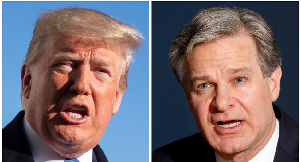 Donald Trump lanza ataque al director del FBI Christopher Wray | MUNDO ...