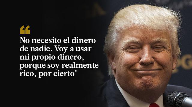 Donald Trump y 10 frases polémicas del candidato presidencial | EL ...
