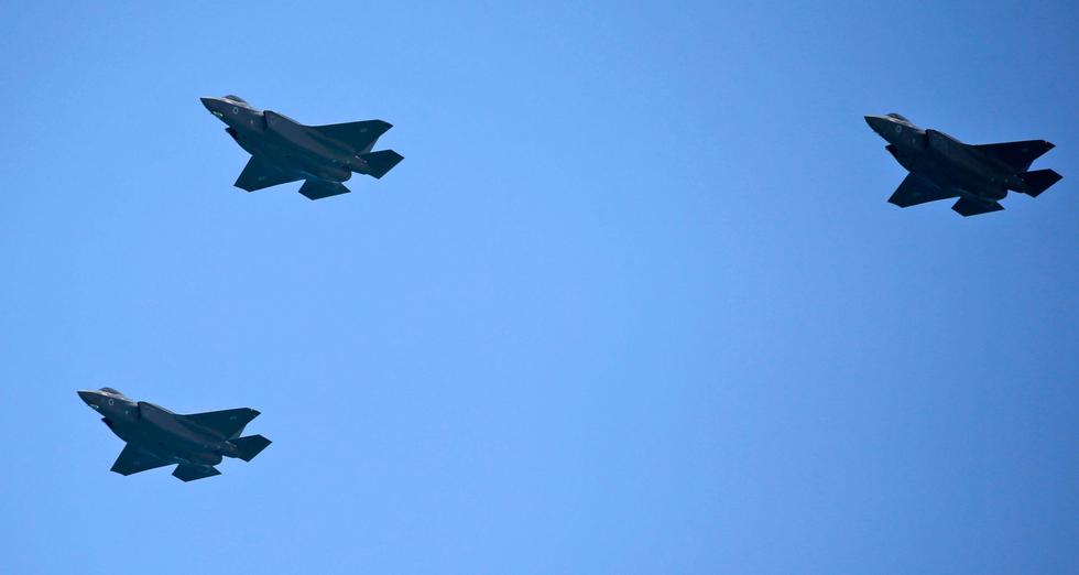 Israel usó en combate por primera vez sus poderosos F-35 furtivos ...