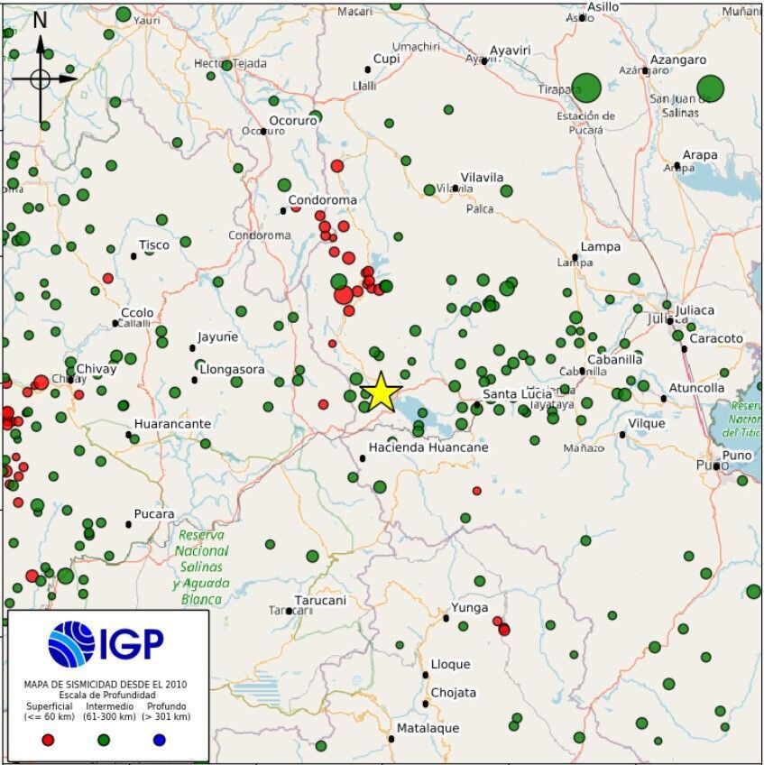 Temblor en Perú: reporte sísmico vía IGP | Instituto Geofísico del Perú ...