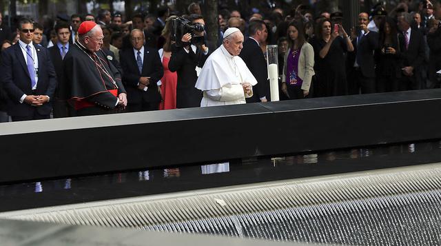 Papa en la zona de terror del 11-S: "Aquí el dolor es palpable" | MUNDO ...