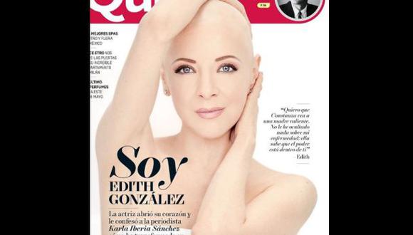 Edith González simboliza lucha contra el cáncer con esta foto | PERU ...