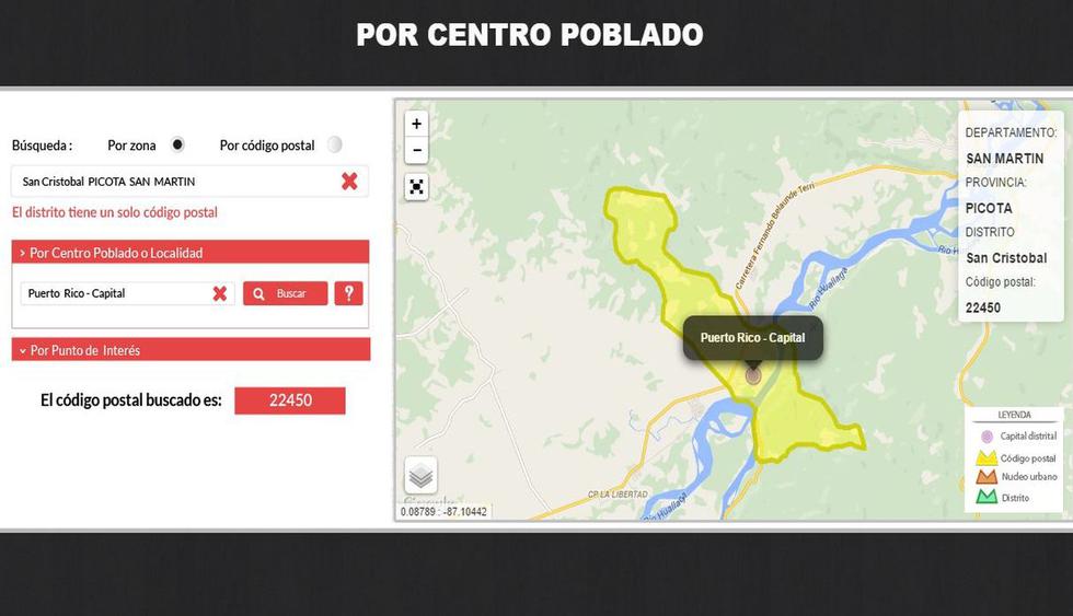 Código Postal Nacional: conoce aquí los nuevos dígitos para tu distrito ...