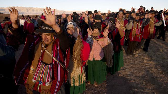 Bolivia recibe así el año nuevo aymara 5524 [FOTOS] | MUNDO | EL ...