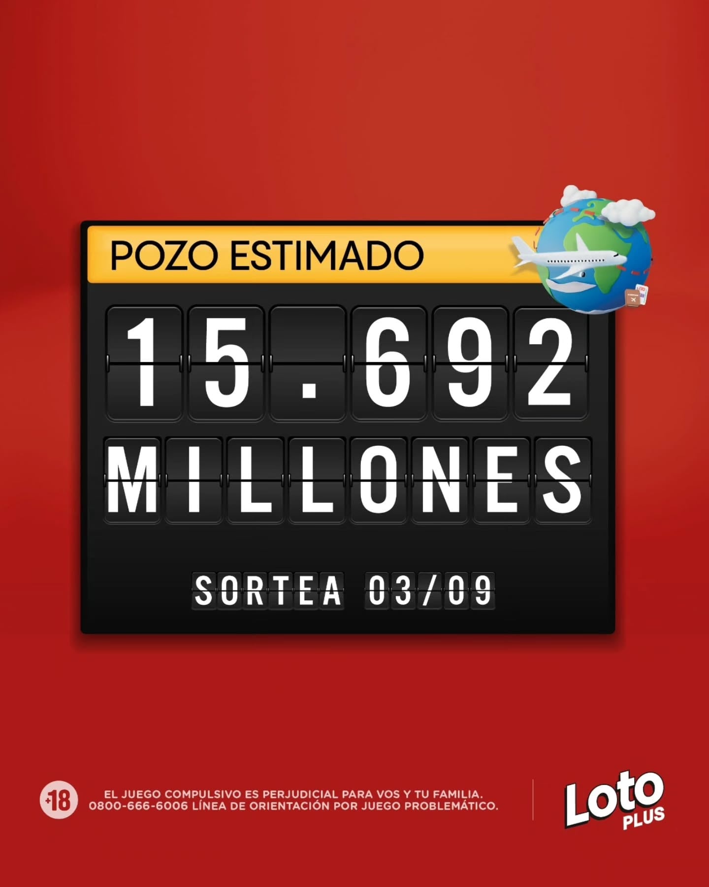 Resultados del Loto Plus del miércoles 3 de septiembre: números ...